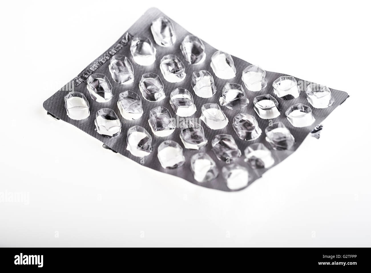 Used pill packet hi-res stock photography and images - Alamy