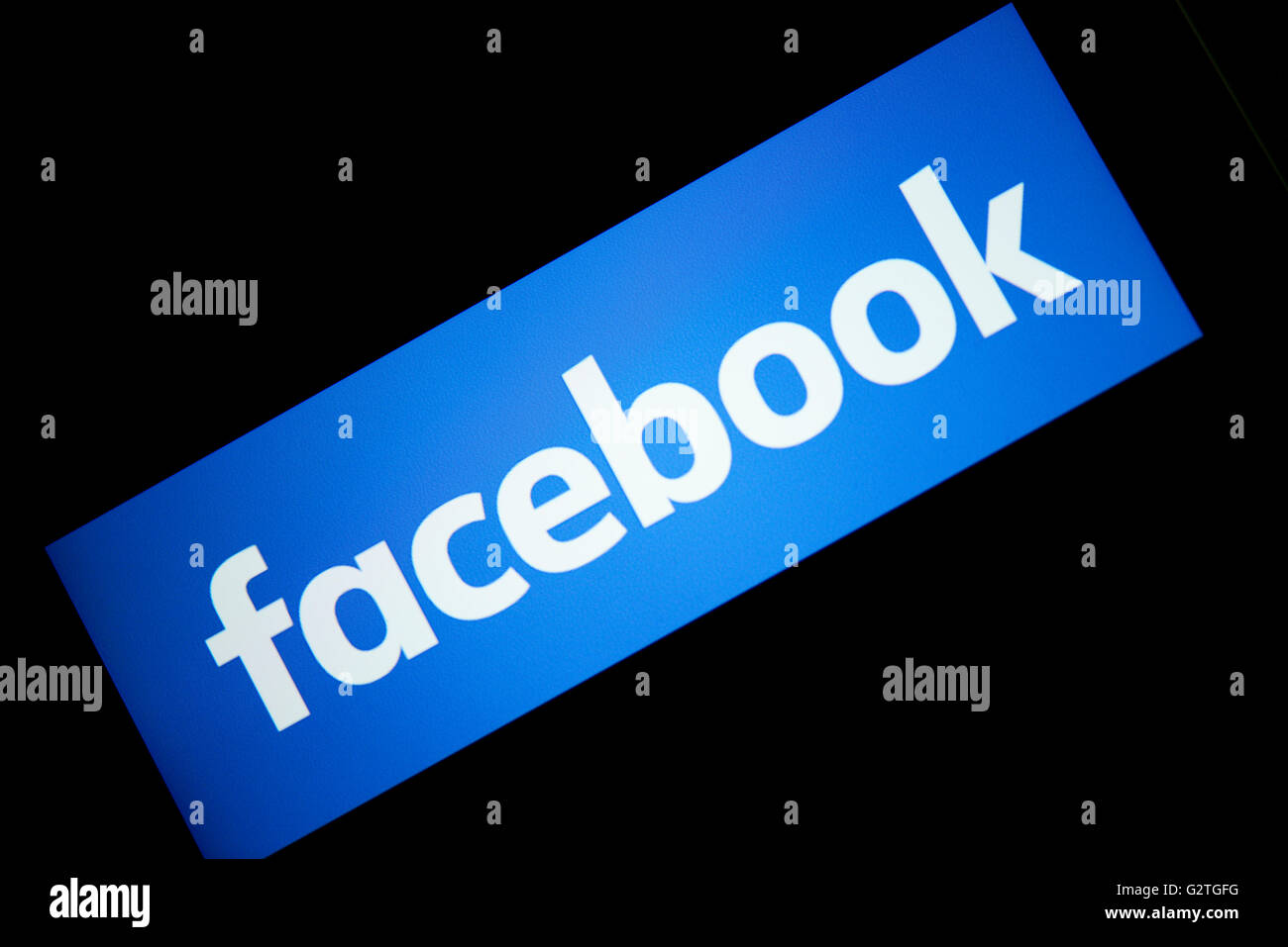 Facebook - Popular Social Media Icons Stock Photo - Alamy