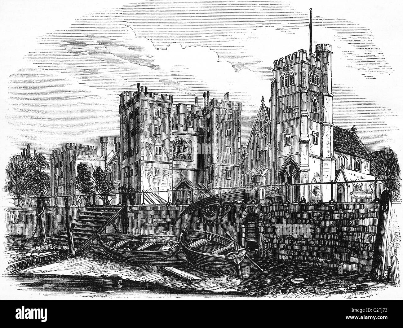 Lambeth palace official residence hi-res stock photography and images ...