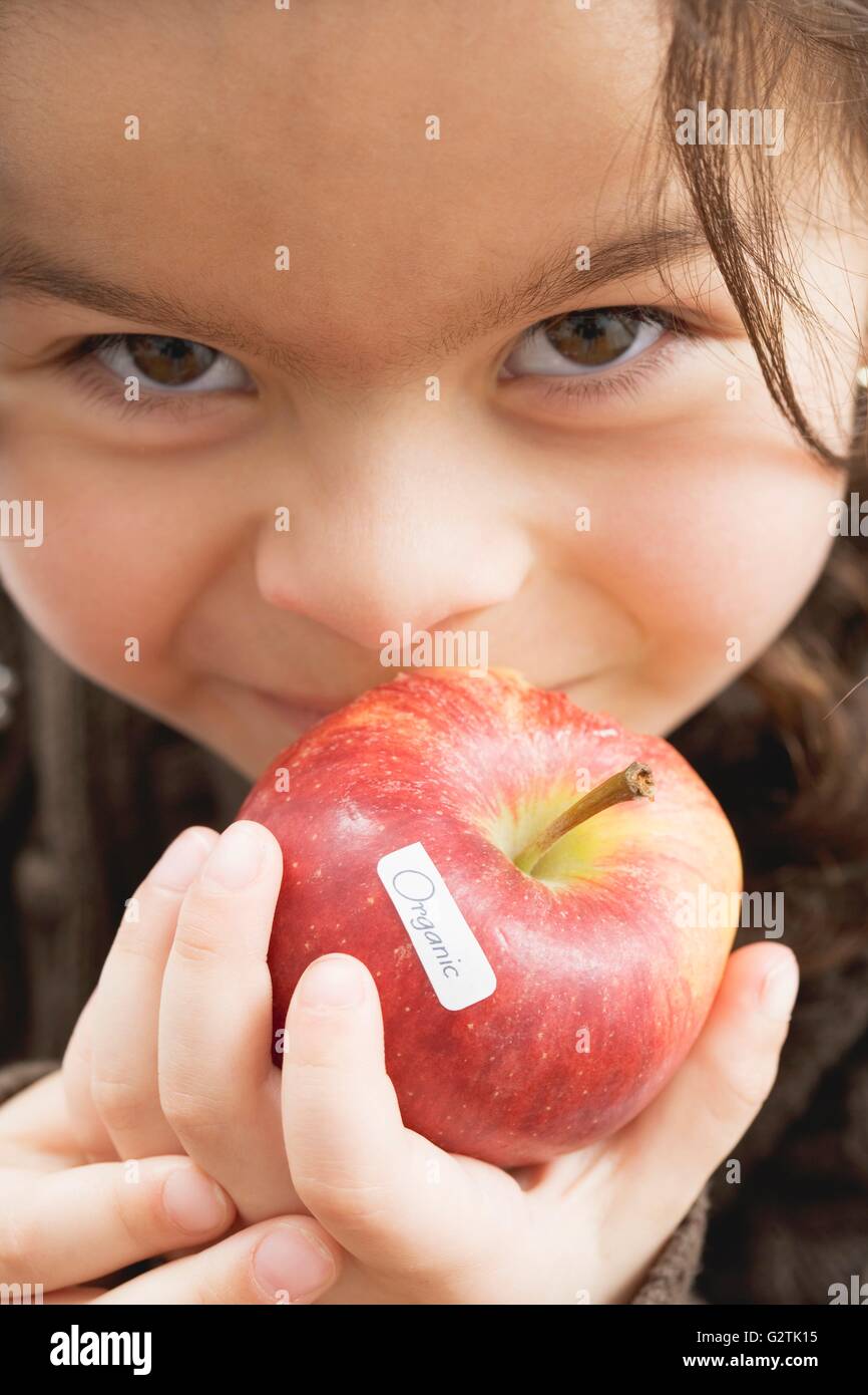 Children apple core hi-res stock photography and images - Alamy