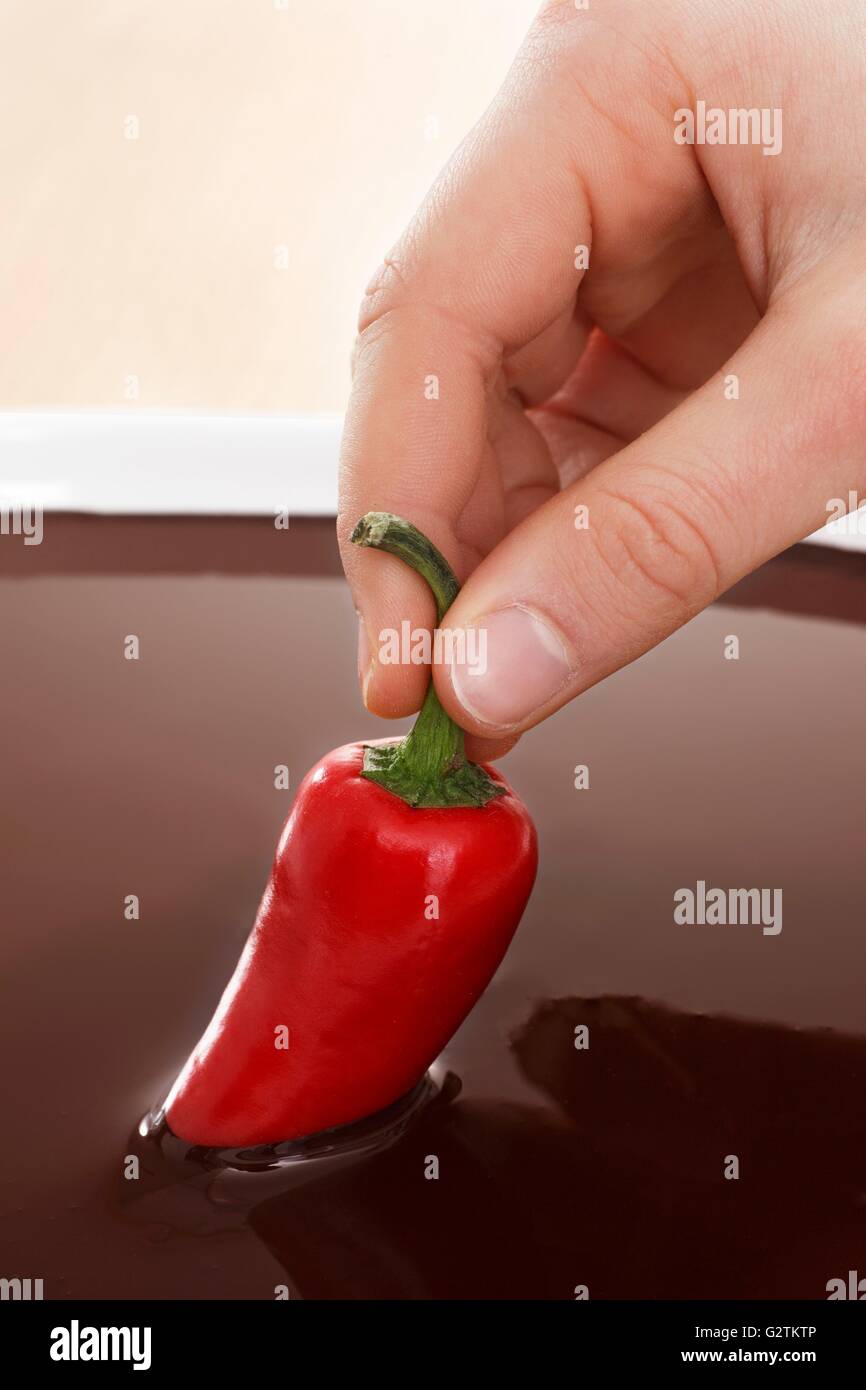 Hand dipped chocolates hi-res stock photography and images - Alamy