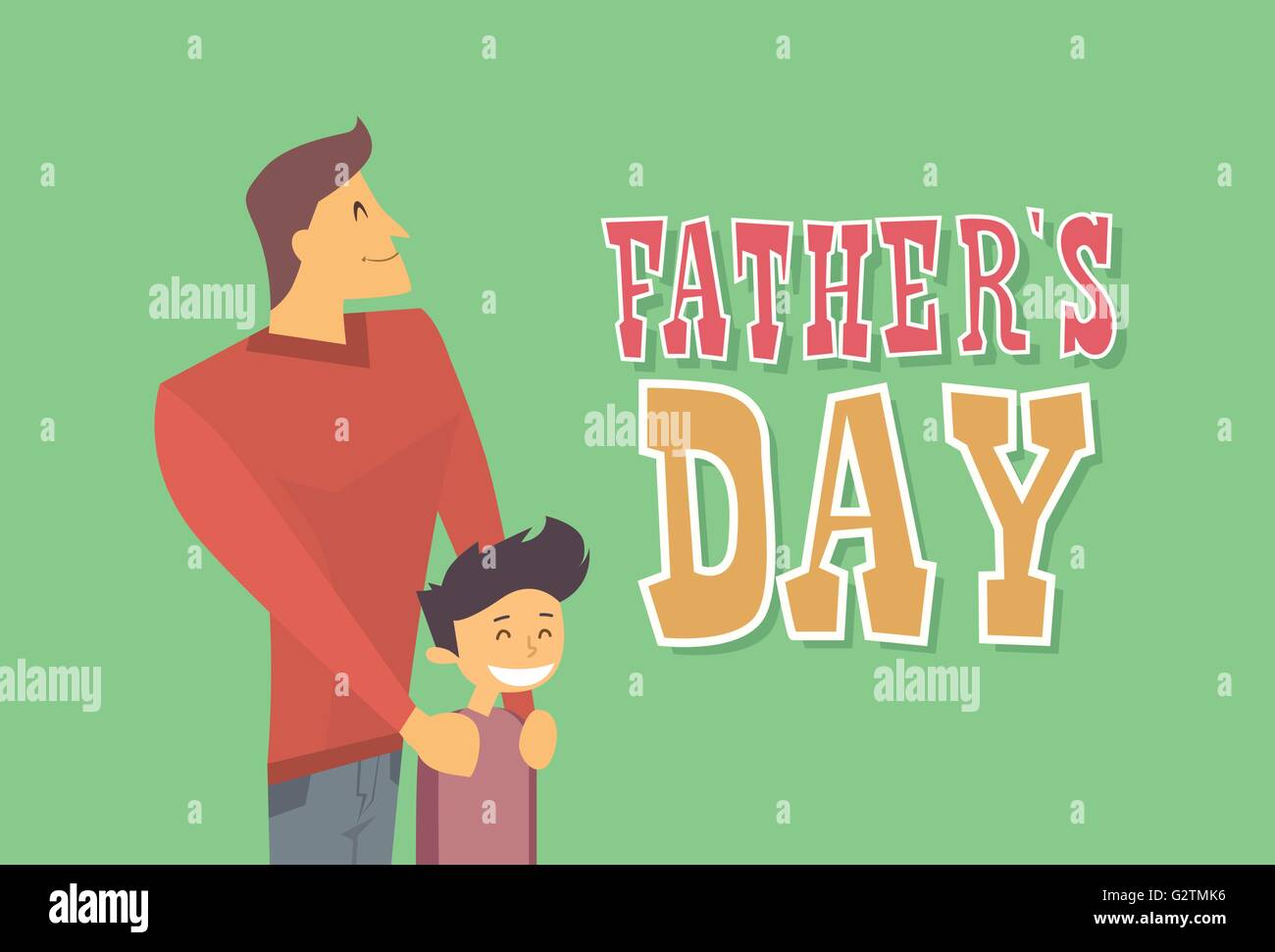 Embrace daddy Stock Vector Images - Alamy