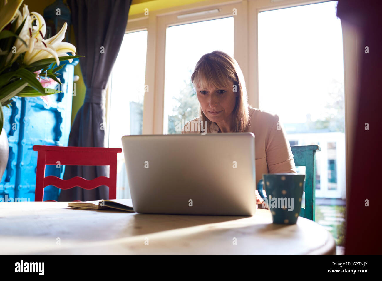 Stylish table hi-res stock photography and images - Alamy