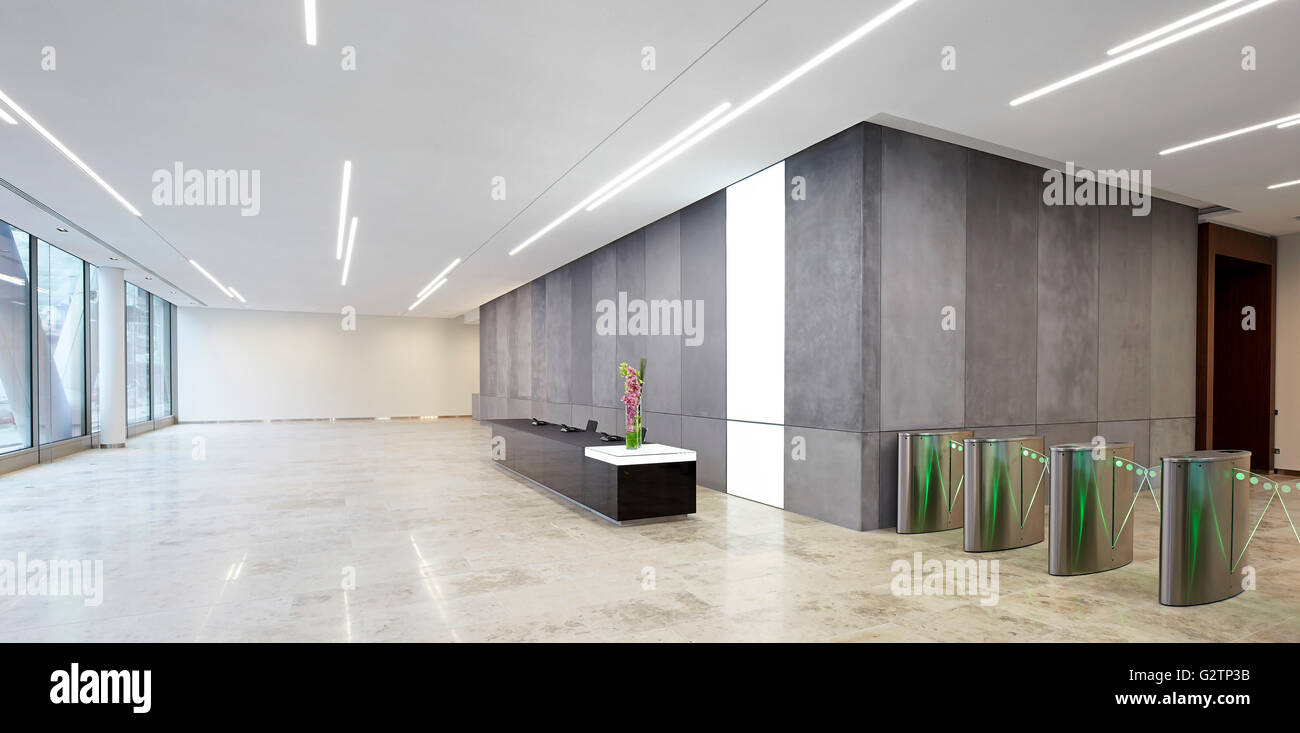 Office reception area and wall hi-res stock photography and images - Alamy