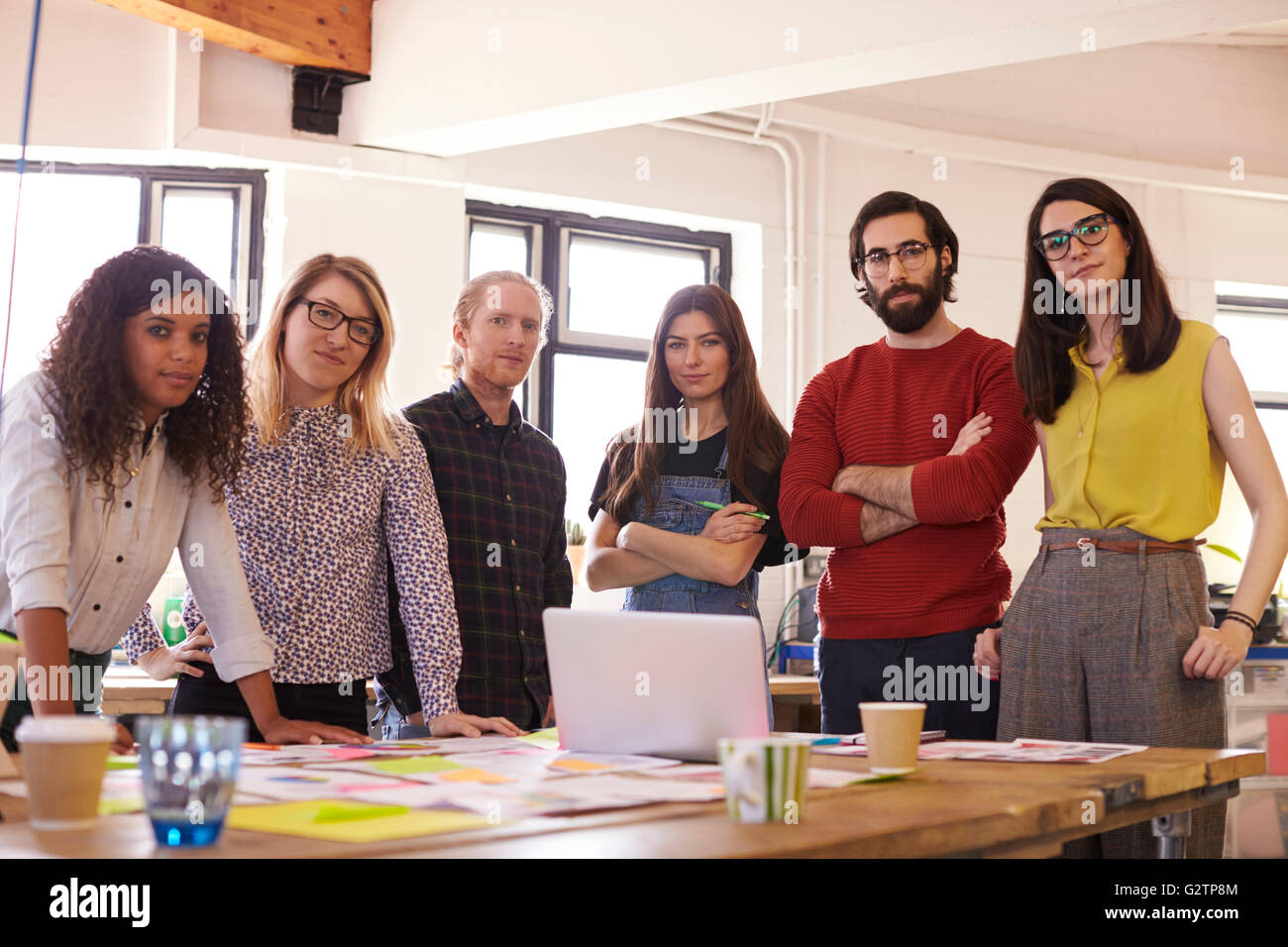Portrait businessman in coworking office hi-res stock photography and ...