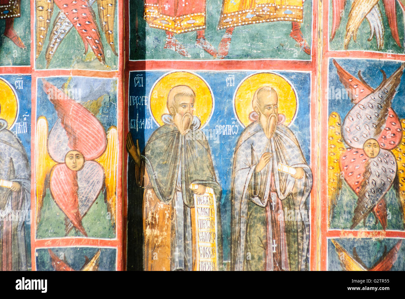 Moldovita monastery ;Church Buna Vestire ( " Annunciation ...