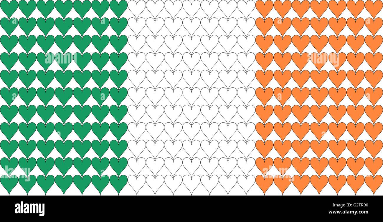 Euro symbol irish flag Stock Vector Images - Alamy