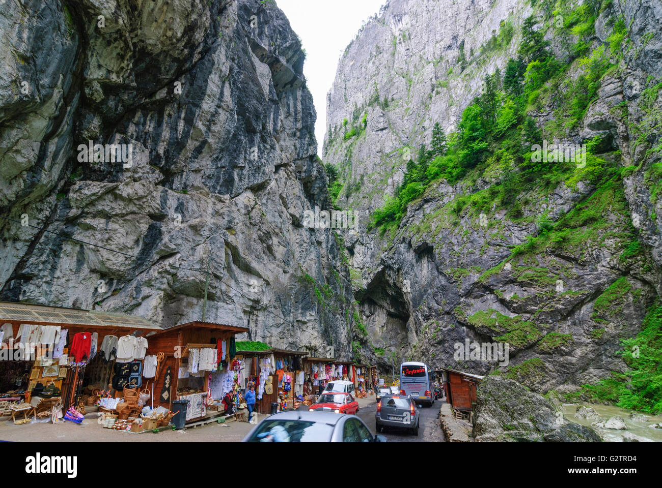 Bicaz Gorge, Romania, Moldova, Moldavia, Moldau Carpathians, Bicaz ...