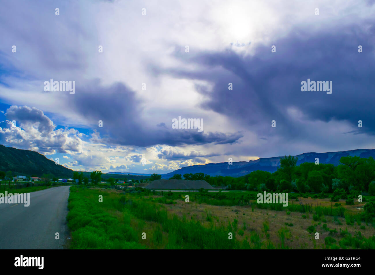Storm clouds in Colorado Stock Photo - Alamy