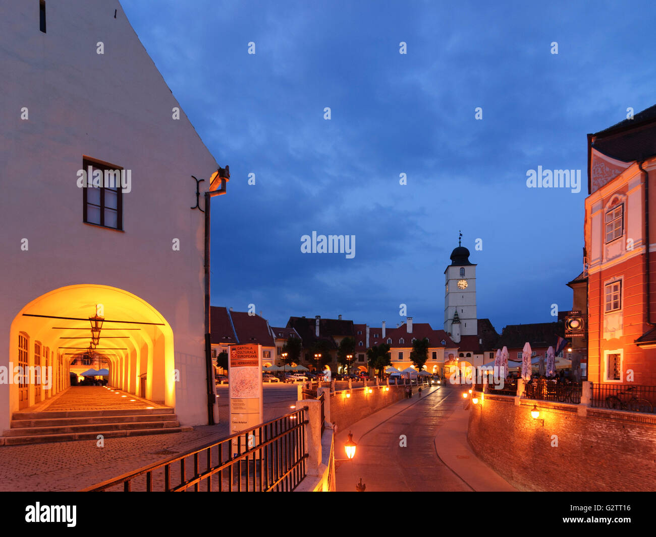 Piata mica small square with museum hi-res stock photography and images ...