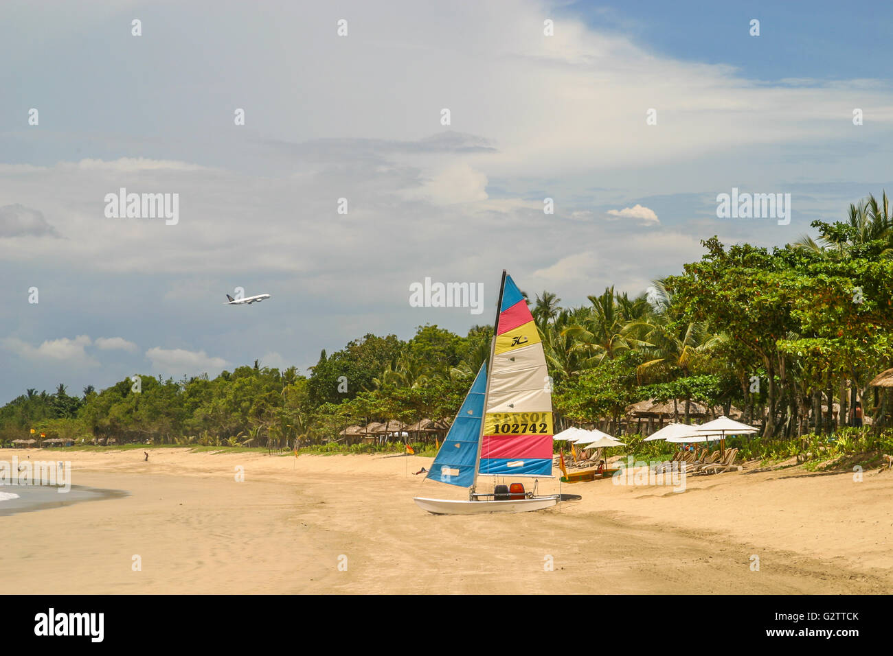 Indonesia Bali Jimbaran Beach scene Adrian Baker Stock Photo - Alamy