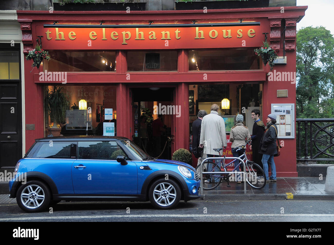Scotland, Edinburgh, The Elephant House cafe, where JK Rowling penned ...