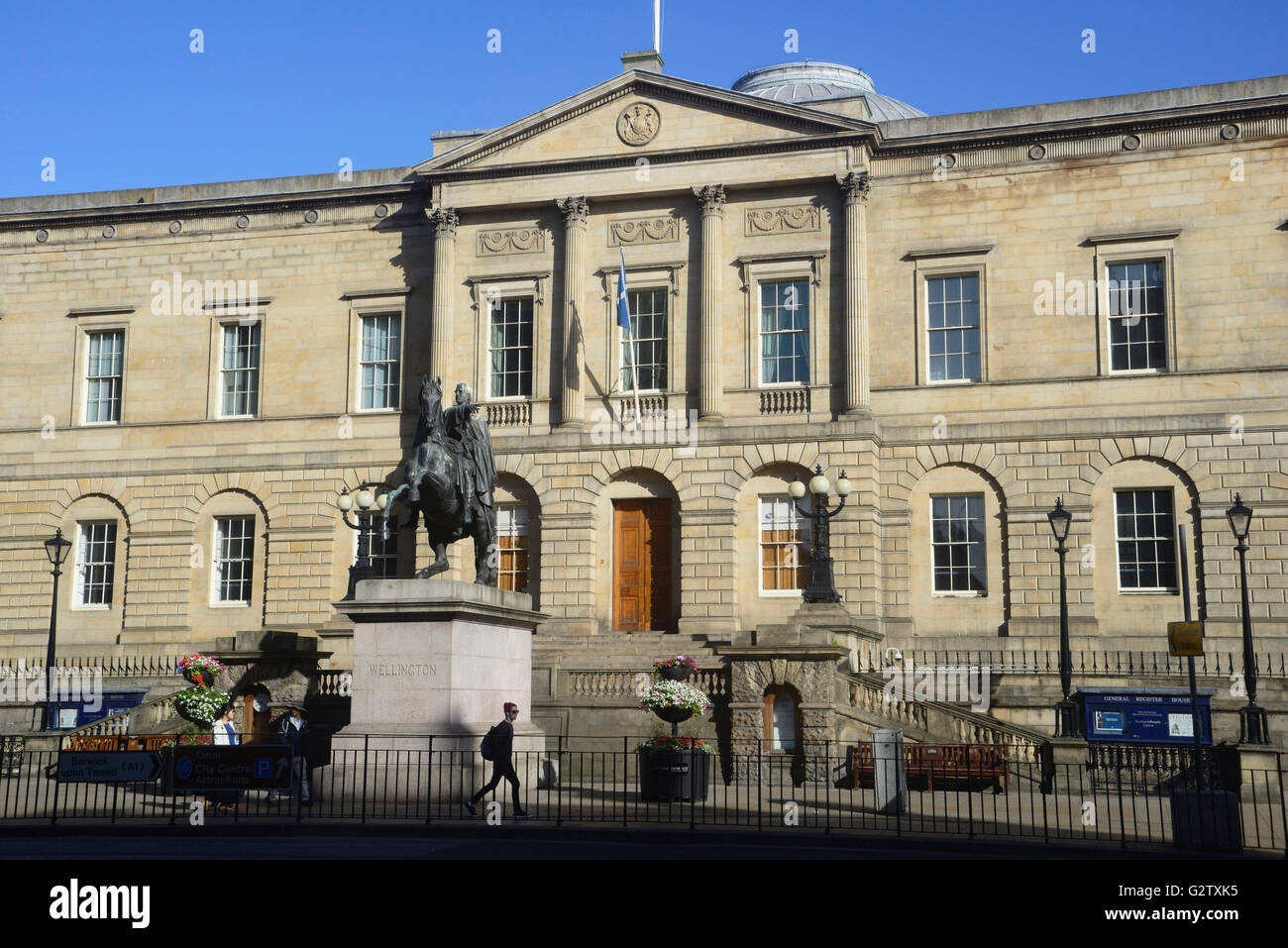 Scotland, Edinburgh, Register House Stock Photo - Alamy