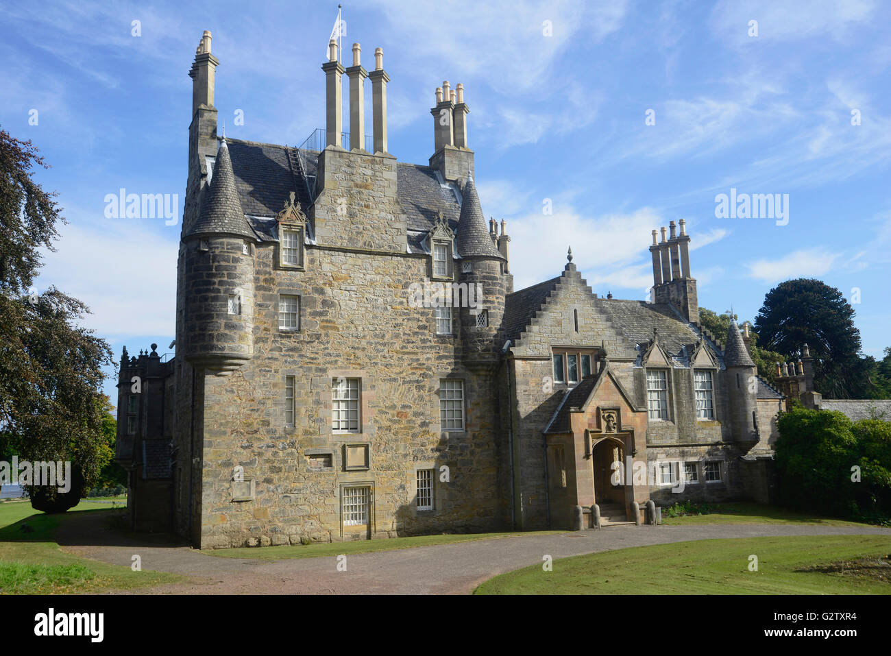 Scotland, Edinburgh, Lauriston Castle Stock Photo - Alamy