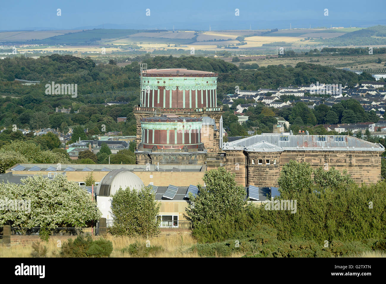 Scotland, Edinburgh, Royal Observatory, views from Blackford Hill Stock ...
