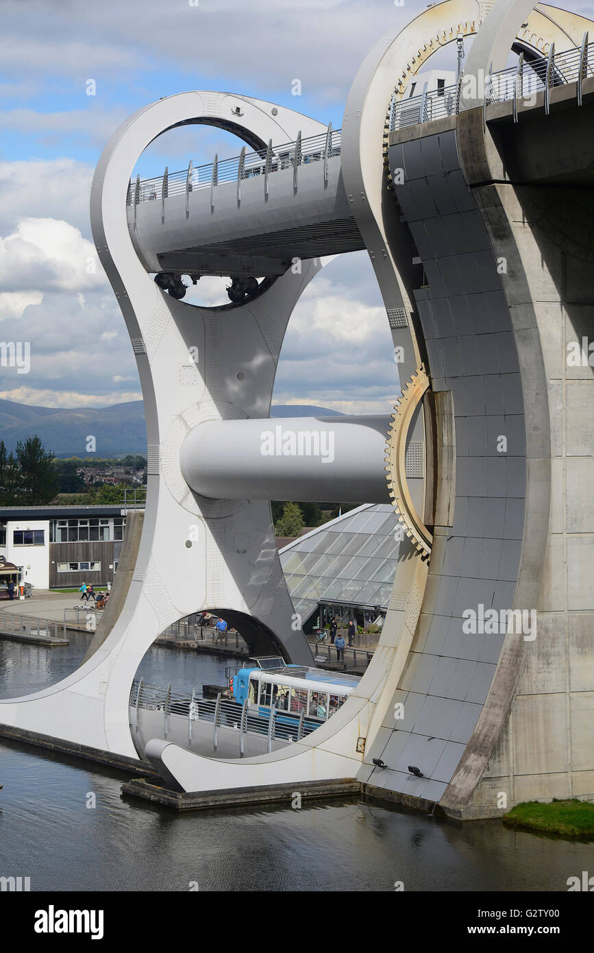 Scotland, Edinburgh, Falkirk Wheel Stock Photo - Alamy