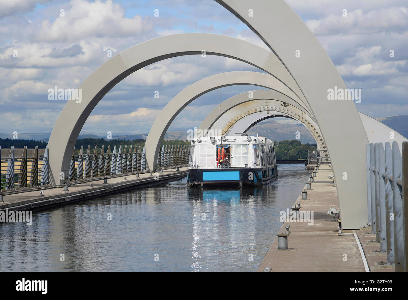 Scotland, Edinburgh, Falkirk Wheel Stock Photo - Alamy