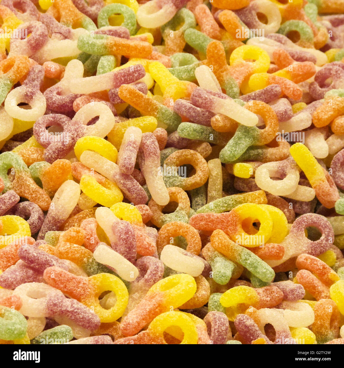 Colourful sweets on display at "Kingdom of Sweets" inside the St David ...
