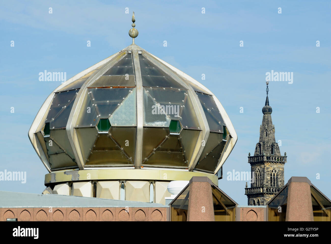 Scotland, Glasgow, East End, Central Mosque Stock Photo - Alamy