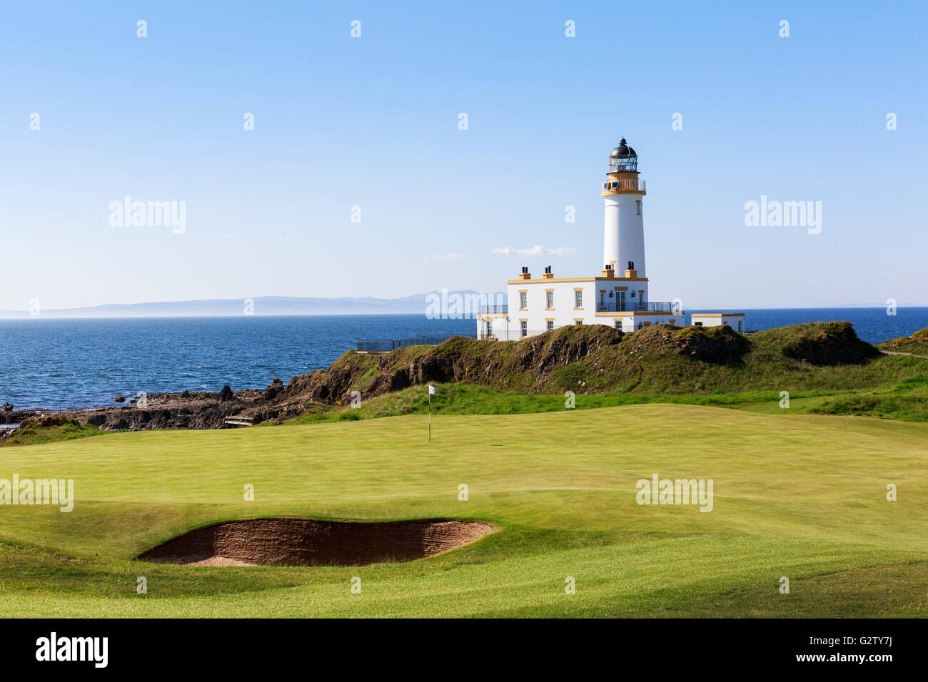 "New" 9th putting green on the hole known as Bruce's Well, at the ...