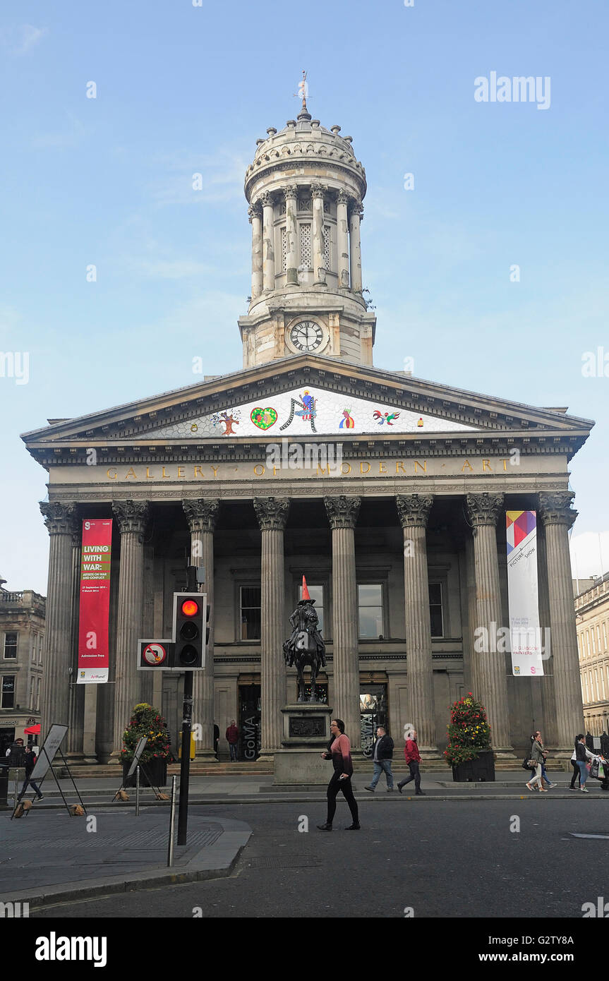 Scotland, Glasgow, City Centre, GOMA Gallery of Modern Art from Ingram ...