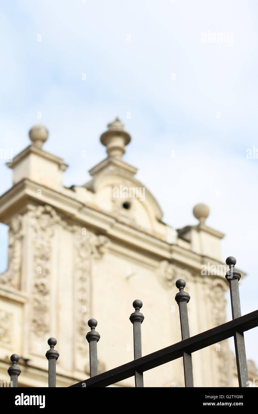 Rome italy architecture fence hi-res stock photography and images - Alamy