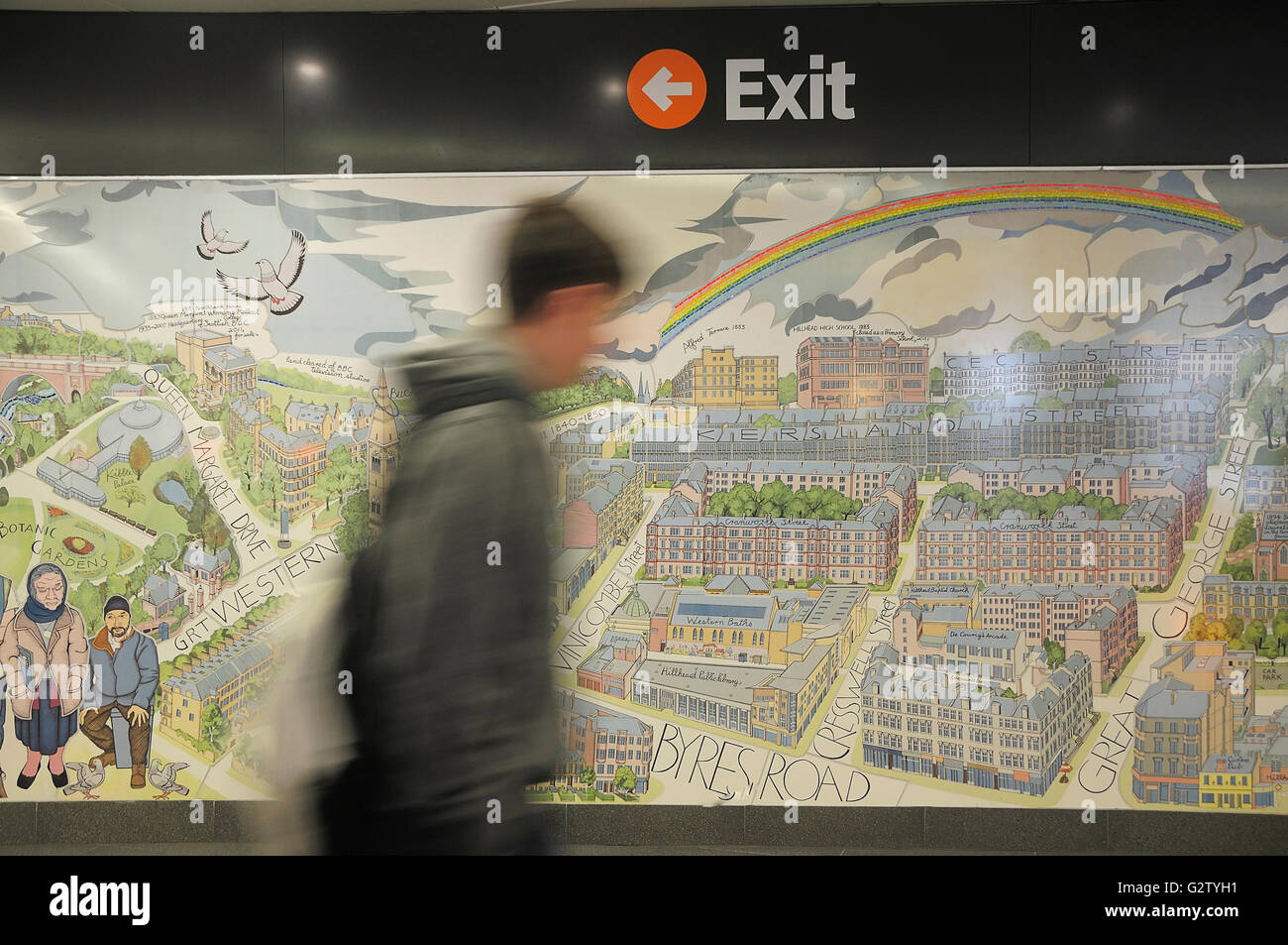 Hillhead mural hi-res stock photography and images - Alamy