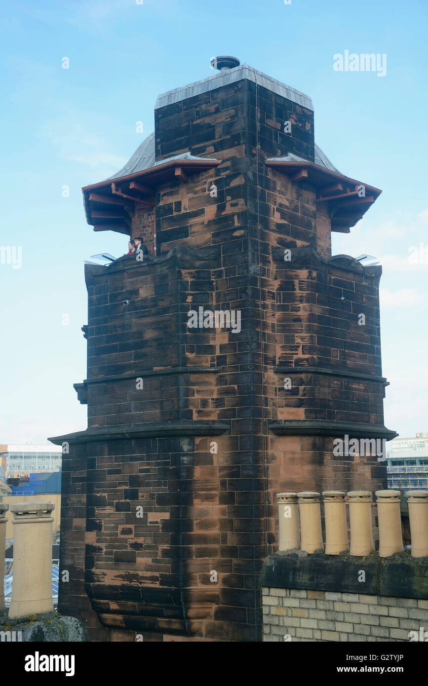 Scotland, Glasgow, Mackintosh Glasgow, The Lighthouse, viewing platform ...