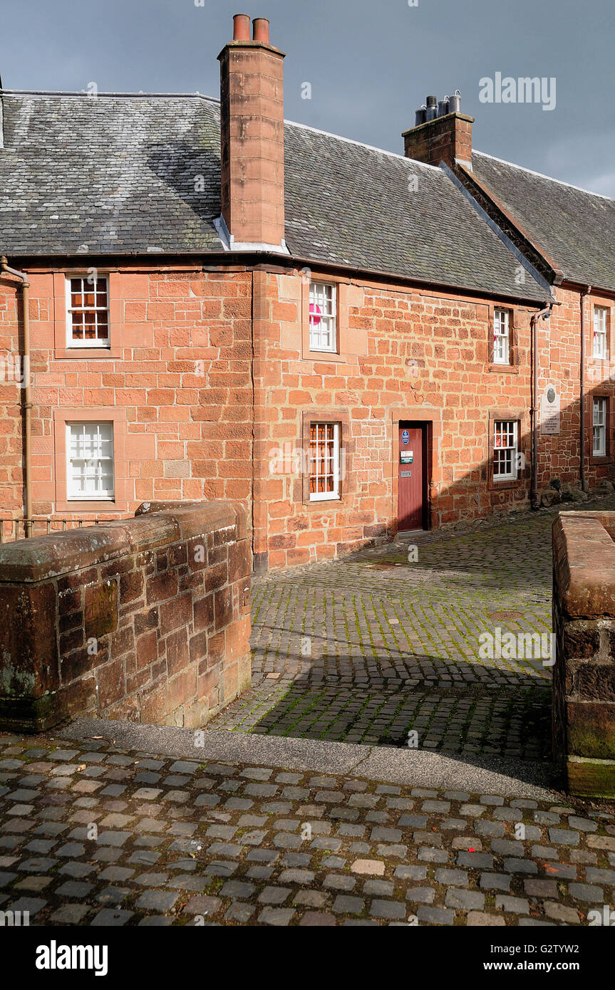 Scotland, Burns Country, Mauchline, Burns House Stock Photo - Alamy