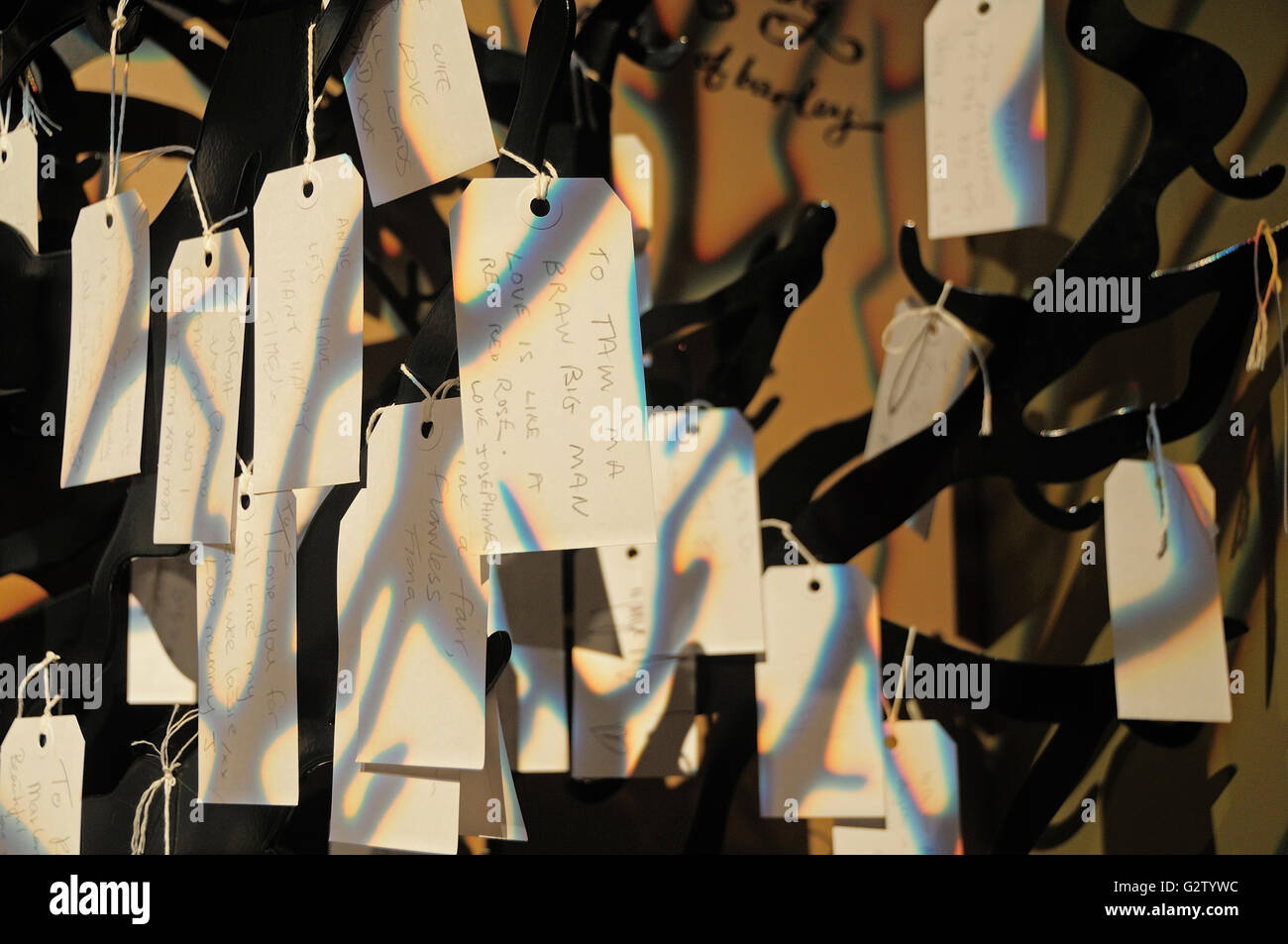 Scotland, Burns Country, Burns National Heritage Park, Trysting Tree ...