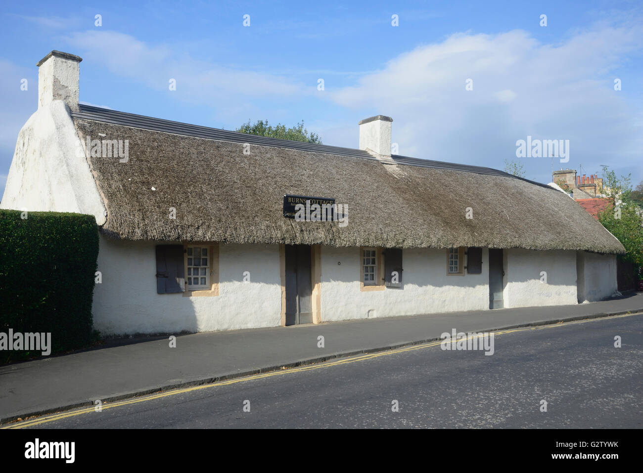 Scotland, Burns Country, Burns National Heritage Park, Burns Cottage ...