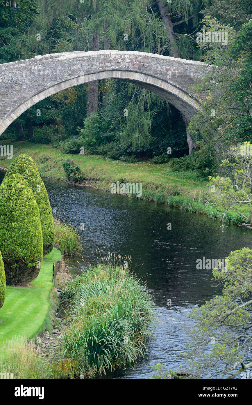 Scotland, Burns Country, Burns National Heritage Park, Brig O' Doon ...