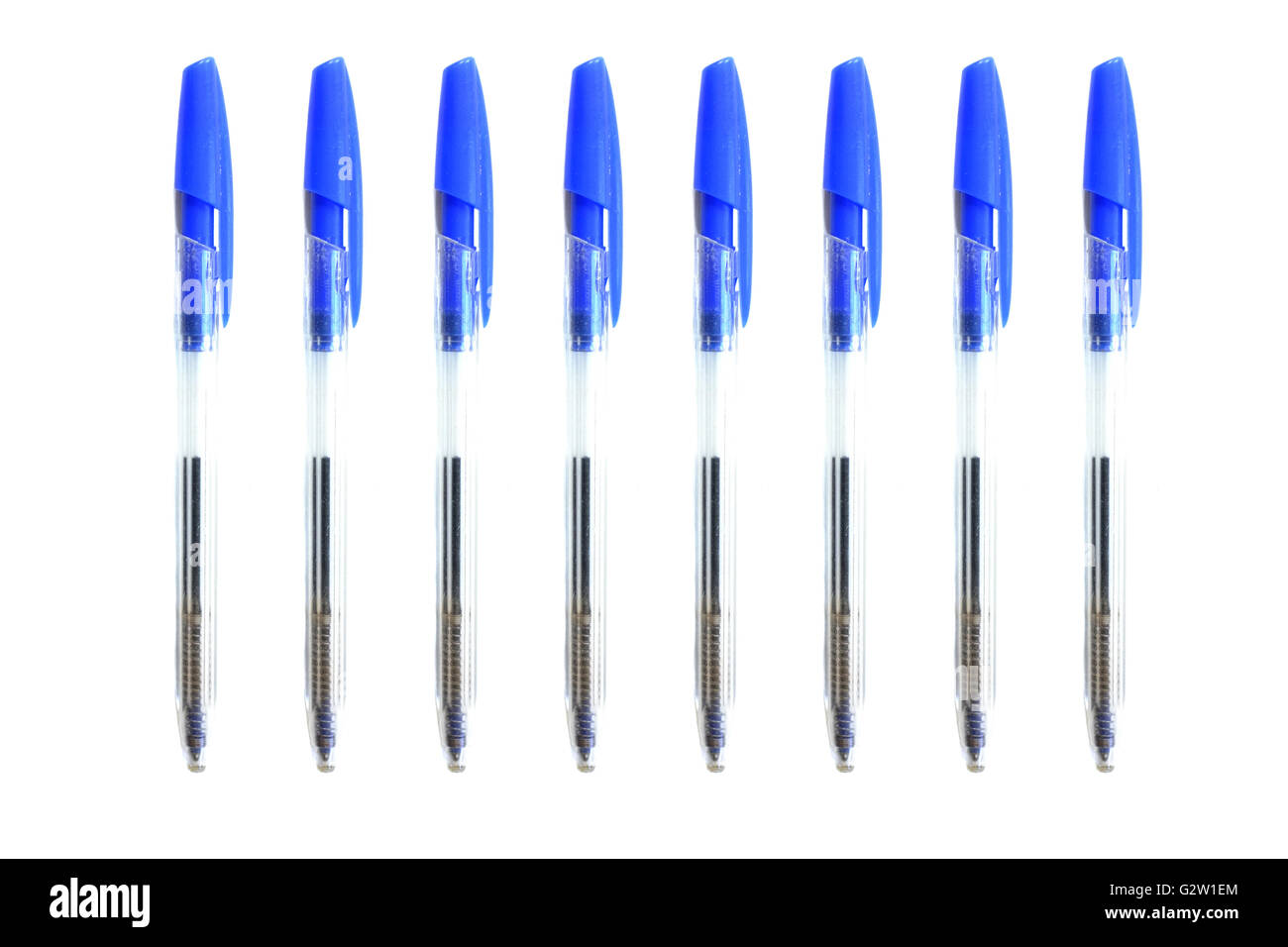 Blue Biro Pens High Resolution Stock Photography and Images - Alamy