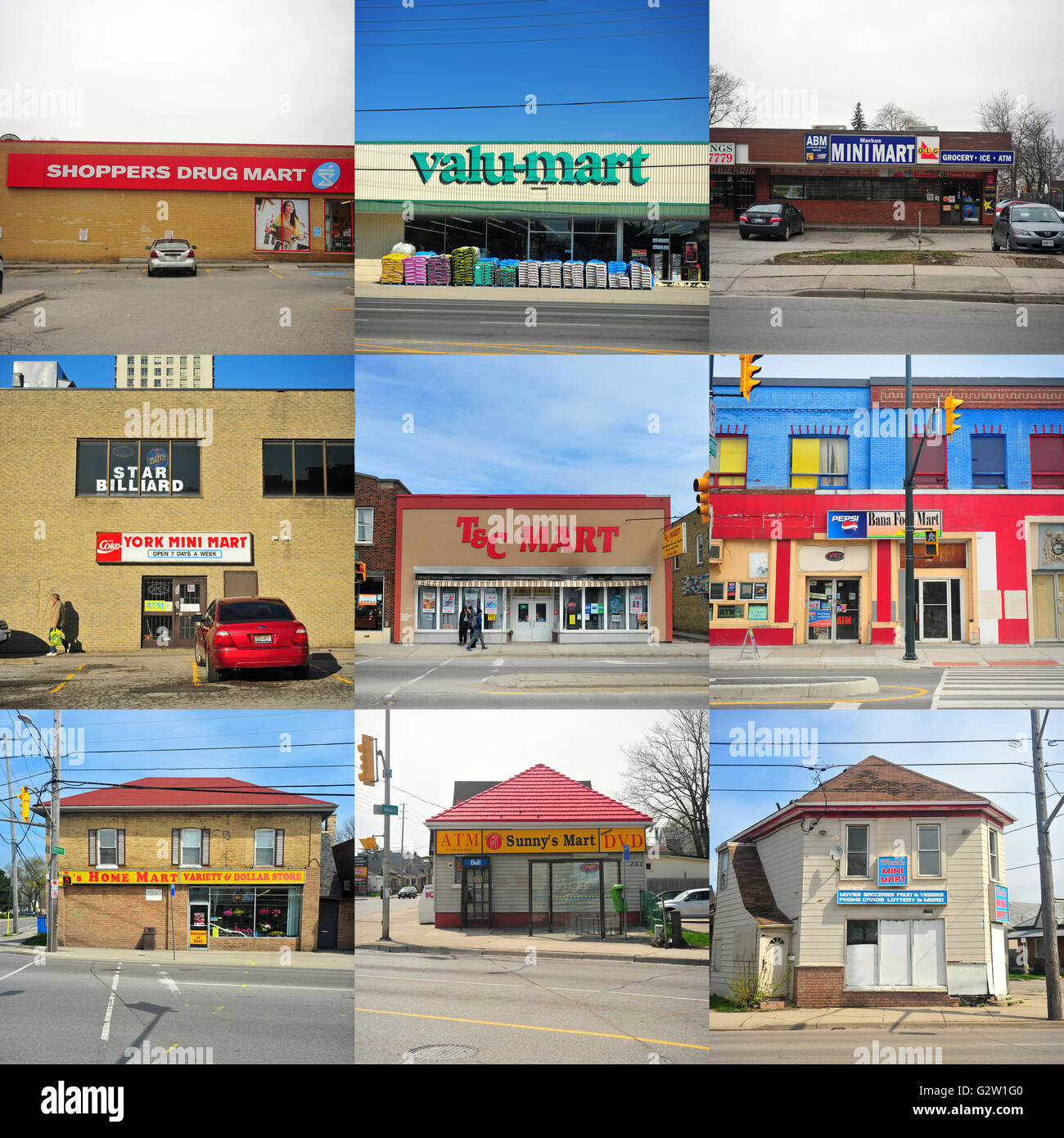 Types of shops hi-res stock photography and images - Alamy