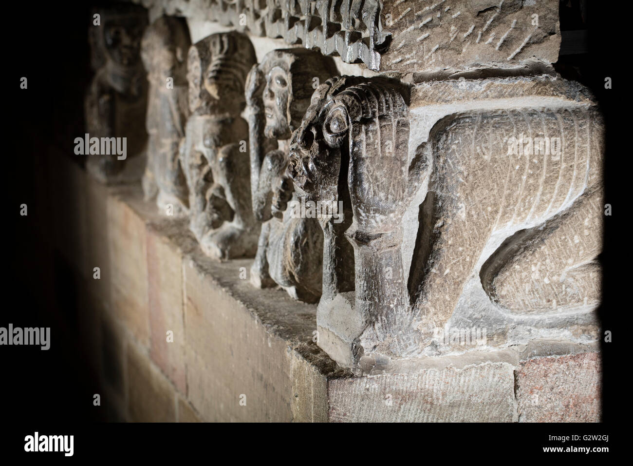 Summer hexham abbey hi-res stock photography and images - Alamy