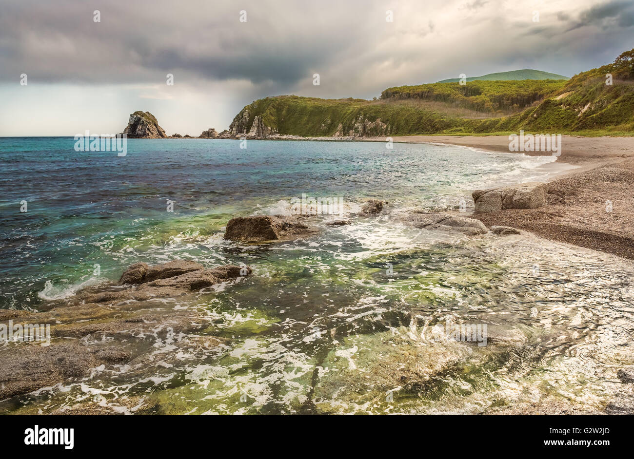 Coastline cliff japanese landscape hi-res stock photography and images ...