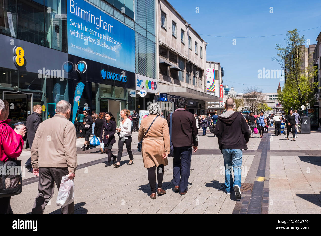 High street birmingham hi-res stock photography and images - Alamy