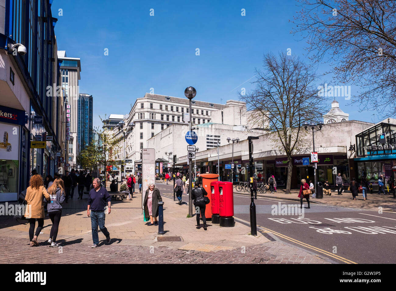 Birmingham bull street hi-res stock photography and images - Alamy