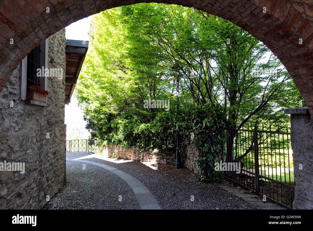 Montevecchia (Lecco, Brianza, Lombardy, Italy): historic village, a ...
