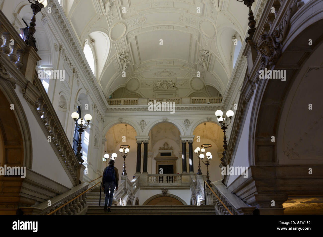 Staircase university hi-res stock photography and images - Alamy