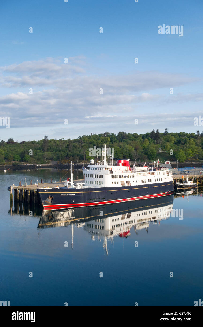 MV Hebridean Princess formally known as the RMS then MV Columba docked ...
