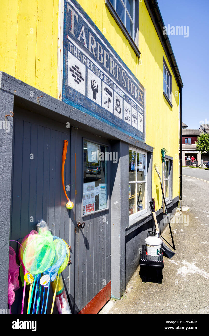 Tarbert Stores Tarbert Isle of Harris Western Isles Outer Hebrides ...