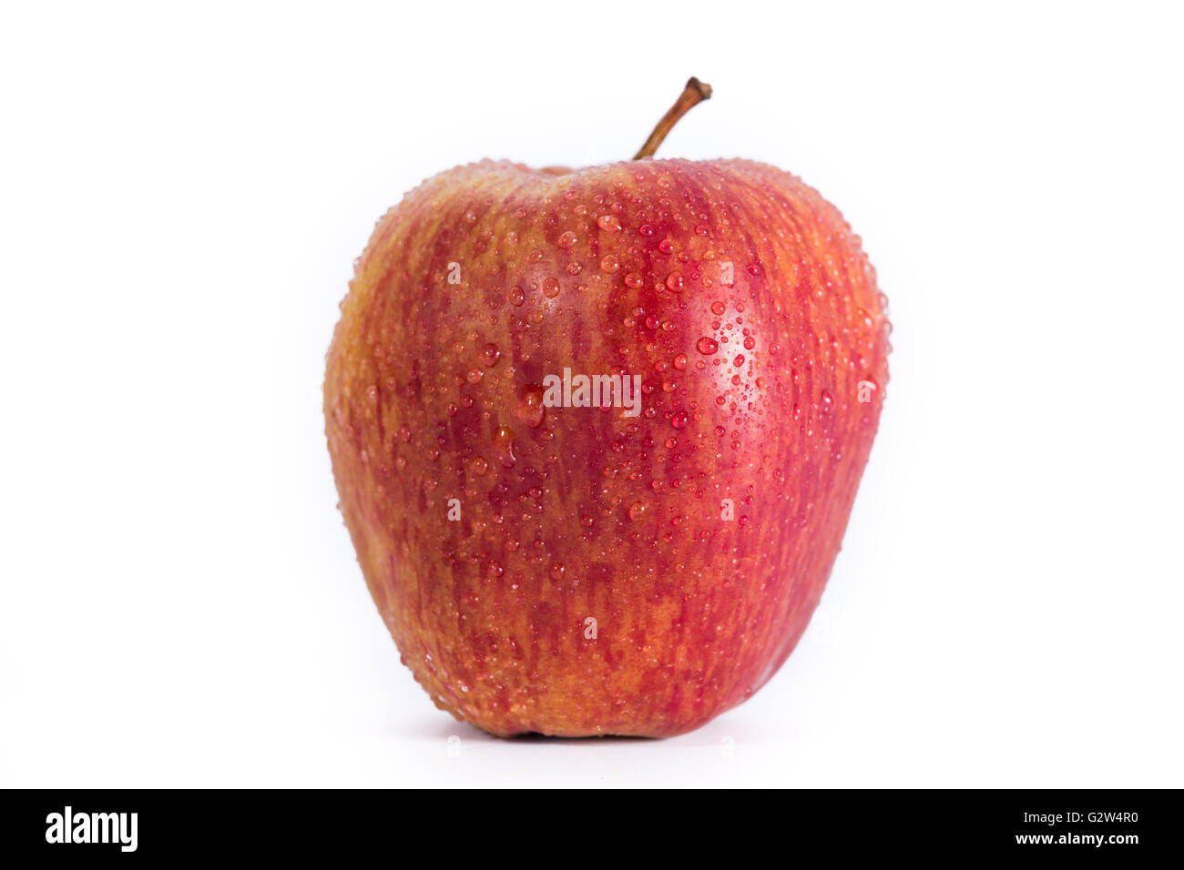 Apple isolated on white background Stock Photo - Alamy