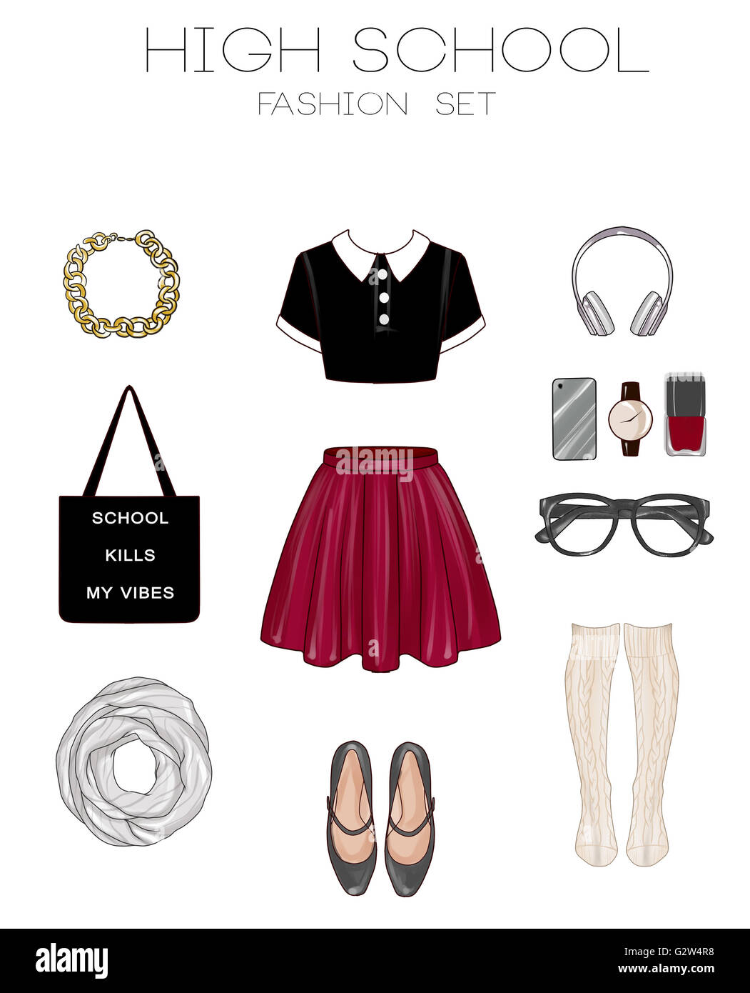 Set outfit hi-res stock photography and images - Alamy