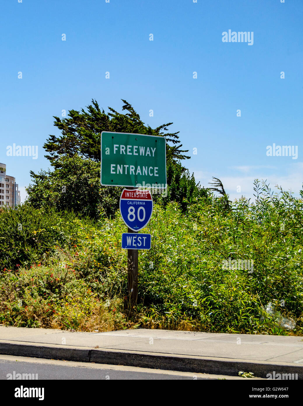 Interstate 80 sign hi-res stock photography and images - Alamy