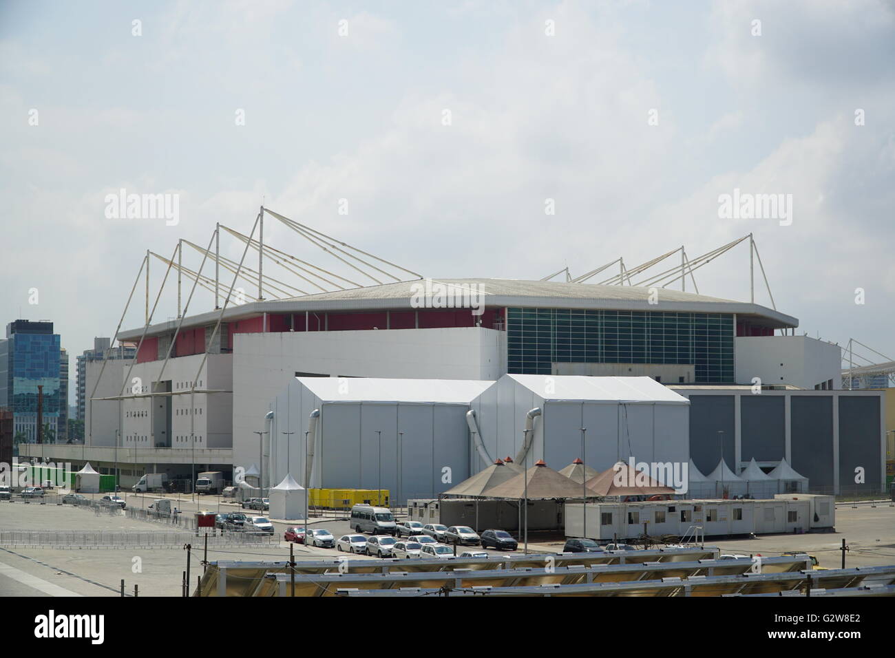 Arena Olimpica do Rio (HSBC Arena), APRIL 6, 2016 : A general view of ...