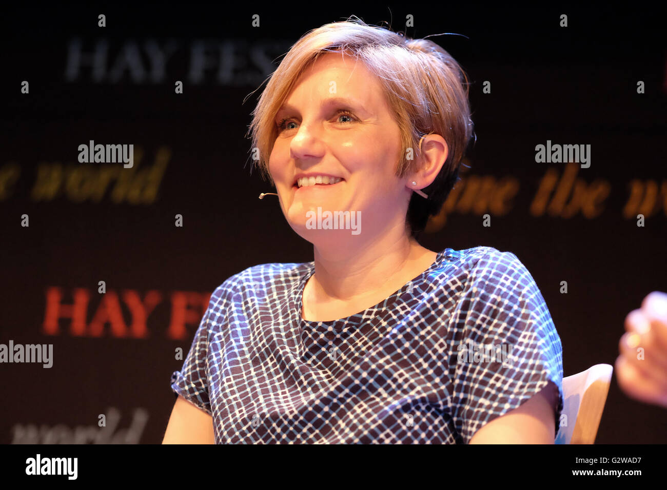 Hay Festival, Wales, UK - June 2016 - Young Adult fiction author Hayley ...