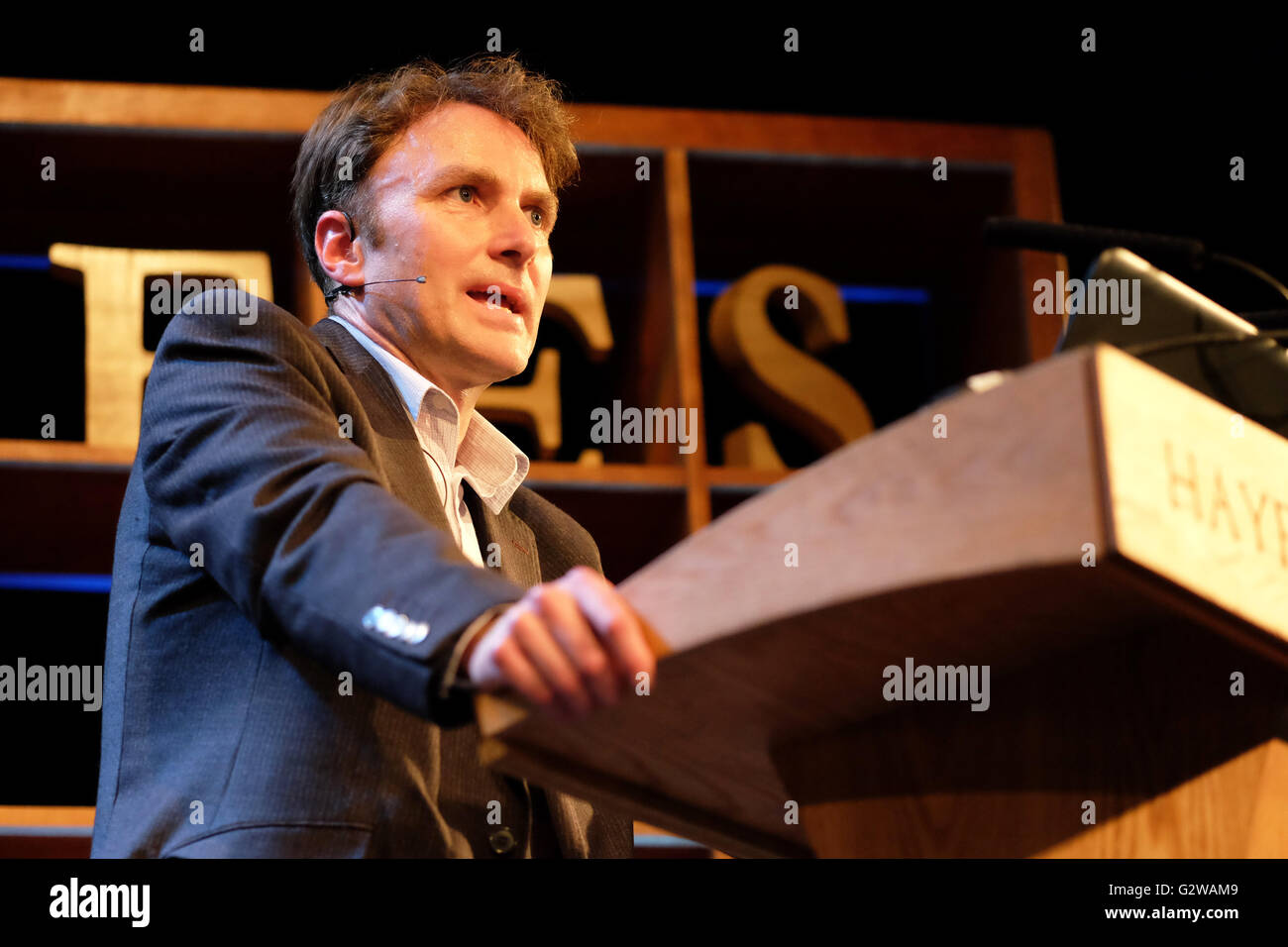Hay Festival, Wales, UK - Friday 3rd June 2016 - Professor Simon ...