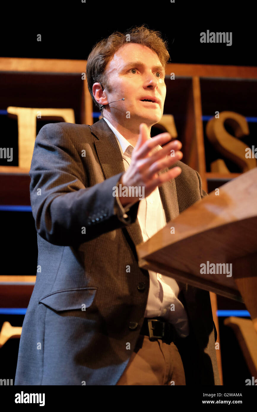 Hay Festival, Wales, UK - Friday 3rd June 2016 - Professor Simon ...