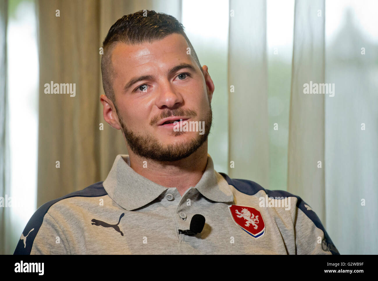 Prague, Czech Republic. 3rd June, 2016. Czech national team player ...